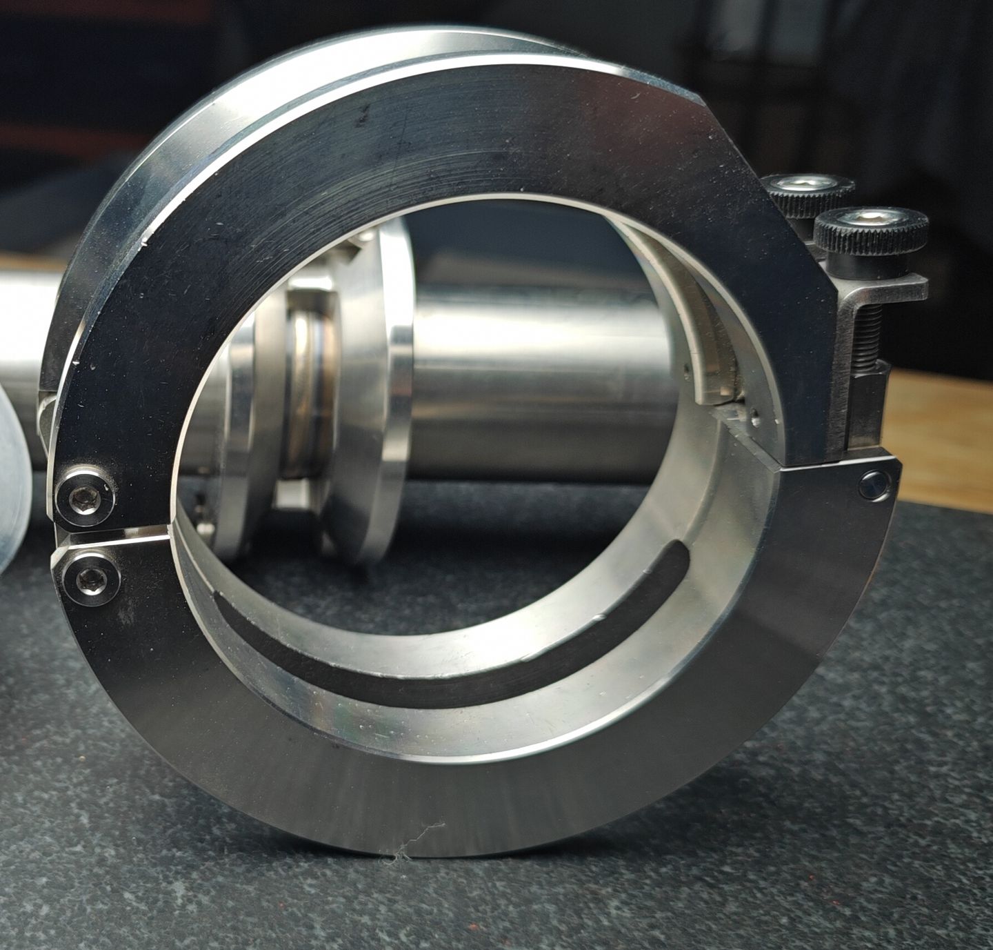 Tube Sanitary GTAW Tack clamps — Donut Tools