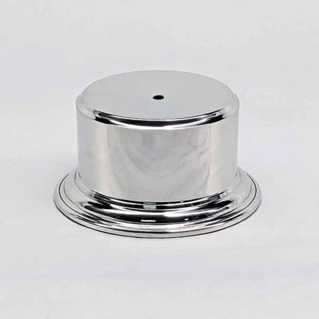 Trophy Bases, Round, Pewter — Final Polish: Bright, Pewter Base Size ...